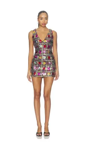 Show Me Your Mumu Carlyle Mini Dress In Pink