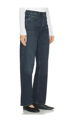AGOLDE Arc Petite Jean In Denim-dark
