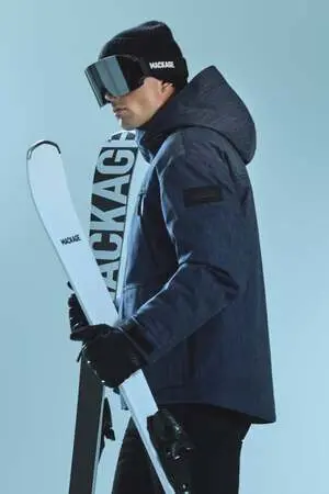 Mackage Frost-dnm Denim Down Ski Jacket - Medium Denim