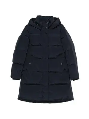 Woolrich Kelly Long Down Jacket - Blue