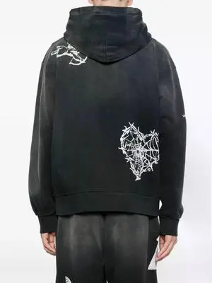 Aries Aged Cherub Column Hoodie