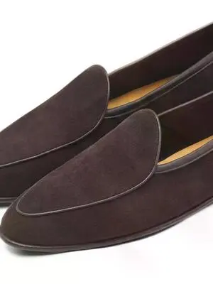 BAUDOIN & LANGE Sagan Suede Loafers