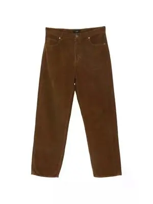 Alanui Corduroy Logo-patch Trousers