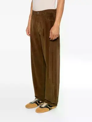 Alanui Corduroy Logo-patch Trousers