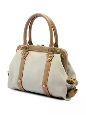 LOUIS VUITTON 2005 Toile Trianon Sac De Nuit Gm Handbag
