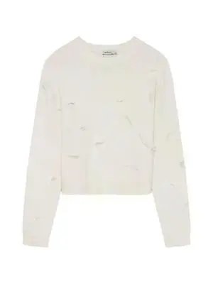 Simkhai Avrae Feather-embellished Sweater