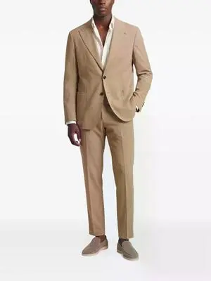 MULISH Pinstripe-pattern Single-breasted Suit