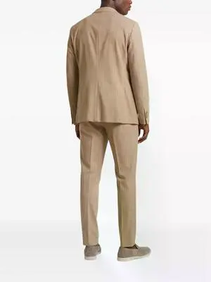 MULISH Pinstripe-pattern Single-breasted Suit