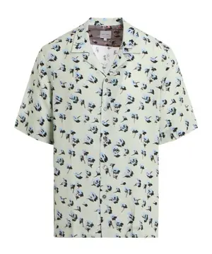Paul Smith All-over Floral Printed Short-sleeved Shirt