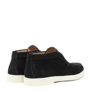 Santoni Suede Loafers