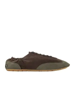 Saint Laurent Lewis Sneakers In Suede
