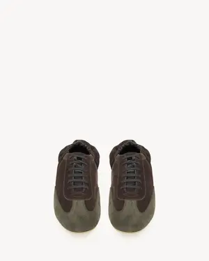 Saint Laurent Lewis Sneakers In Suede