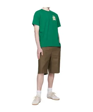 Casablanca Logo Crew Neck T-shirt