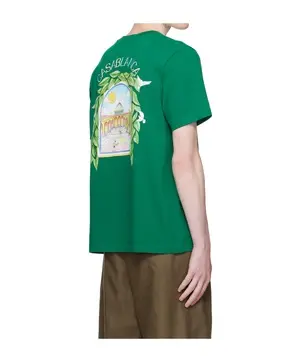 Casablanca Logo Crew Neck T-shirt