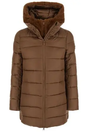 SAVE THE DUCK Matilda Long Hooded Down Jacket