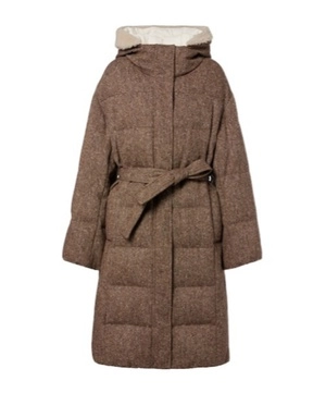 Brunello Cucinelli Wool Blend Down Jacket
