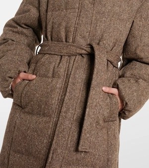Brunello Cucinelli Wool Blend Down Jacket