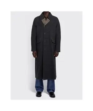 Our Legacy Long-sleeved Coat - Black