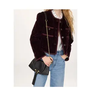 Chloé Mini Marcie Foulard Chain Bag In Soft Leather