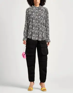 Isabel Marant Étoile Two-tone Long-sleeve Crew Neck Shirt