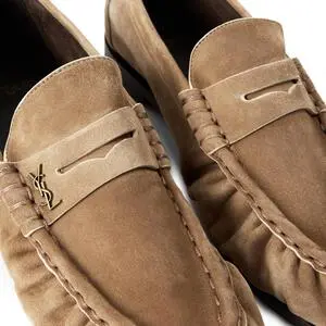 Saint Laurent Suede Loafers