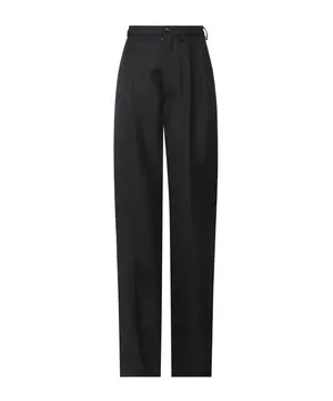 MAISON MARGIELA Solid-colored Satin Trousers