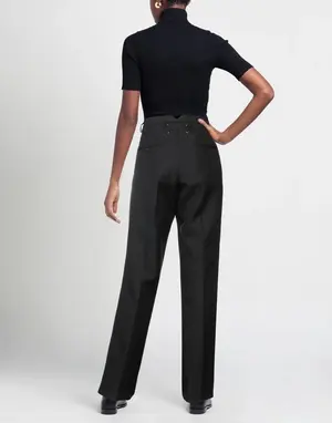 MAISON MARGIELA Solid-colored Satin Trousers