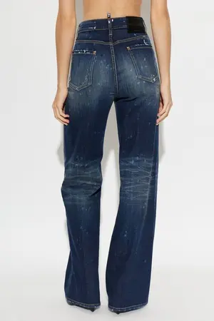 Dsquared2 ダメージ ペイント ジーンズ