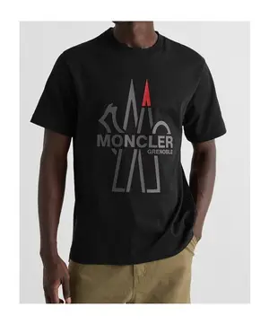 Moncler Round-neck Short-sleeved T-shirt