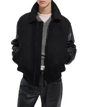 Bottega Veneta Relaxed-fit Bv-embroidered Blouson
