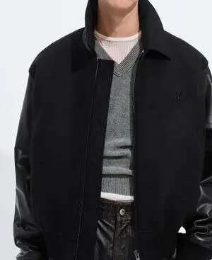 Bottega Veneta Relaxed-fit Bv-embroidered Blouson