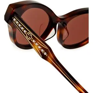 Gucci Patterned-frame Sunglasses
