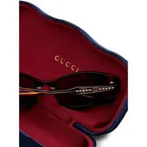 Gucci Patterned-frame Sunglasses