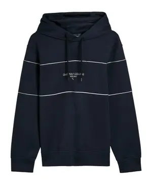 Emporio Armani Logo Modal Over The Head Hoodie