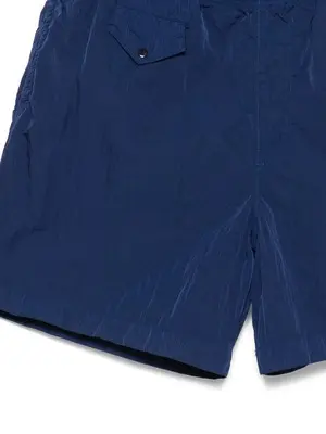 C.P. COMPANY Logo-embroidered Swim Shorts