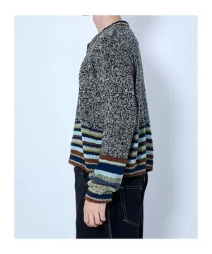 STORY MFG. Long-sleeve Knit Cardigan