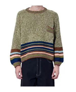 STORY MFG. Long-sleeved Sweater - Multicolor