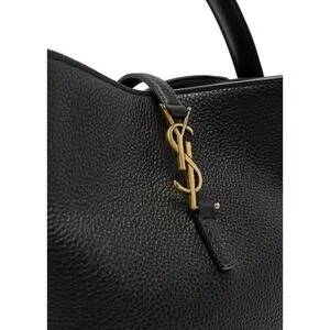 Saint Laurent Grain Leather Bucket Bag