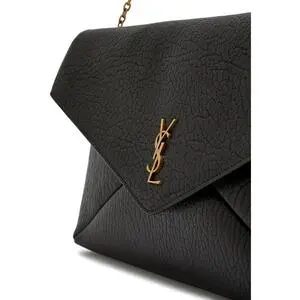 Saint Laurent Litchi Grain Shoulder Bag
