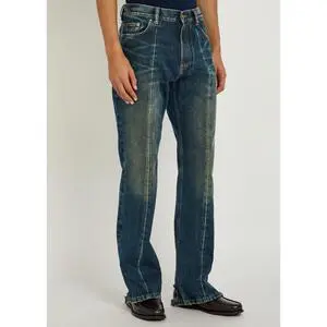 Versace Mid-rise Straight-leg Jeans