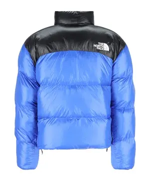 The North Face Reversible Stand-collar Down Jacket - Blue-black
