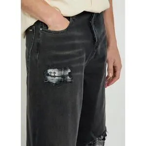 Amiri Mid-rise Relaxed Straight-leg Jeans