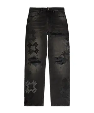 Amiri Mid-rise Straight-leg Jeans