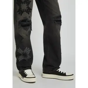 Amiri Mid-rise Straight-leg Jeans