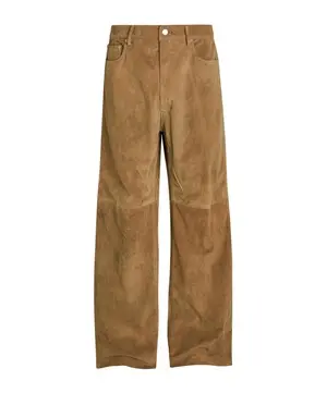 Rick Owens Suede Trousers