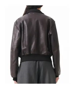 Our Legacy Long-sleeve Leather Jacket