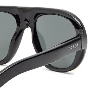 Prada Pilot-style Protective Sunglasses - Gray