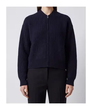 Fabiana Filippi Waffle-knit Zip-up Cardigan