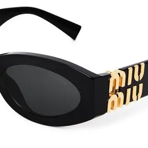 Miu Miu Solid Color Sunglasses
