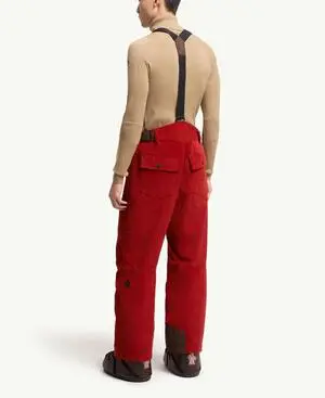 Moncler Corduroy Insulated Ski Bib